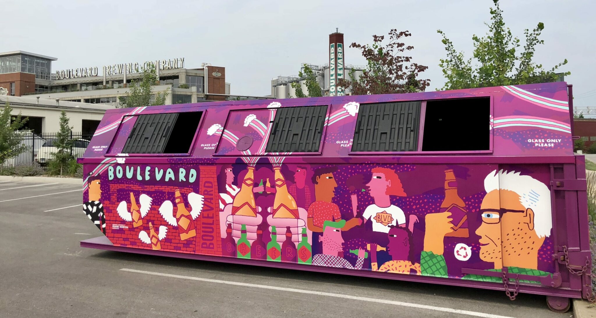 Ripple Glass partners with local artists to add 10 new art bins ...